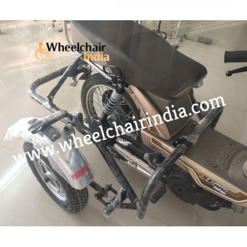 Handicapped Scooter & Bike, Side Wheel Attachment Kit, Retro Fitment Kit